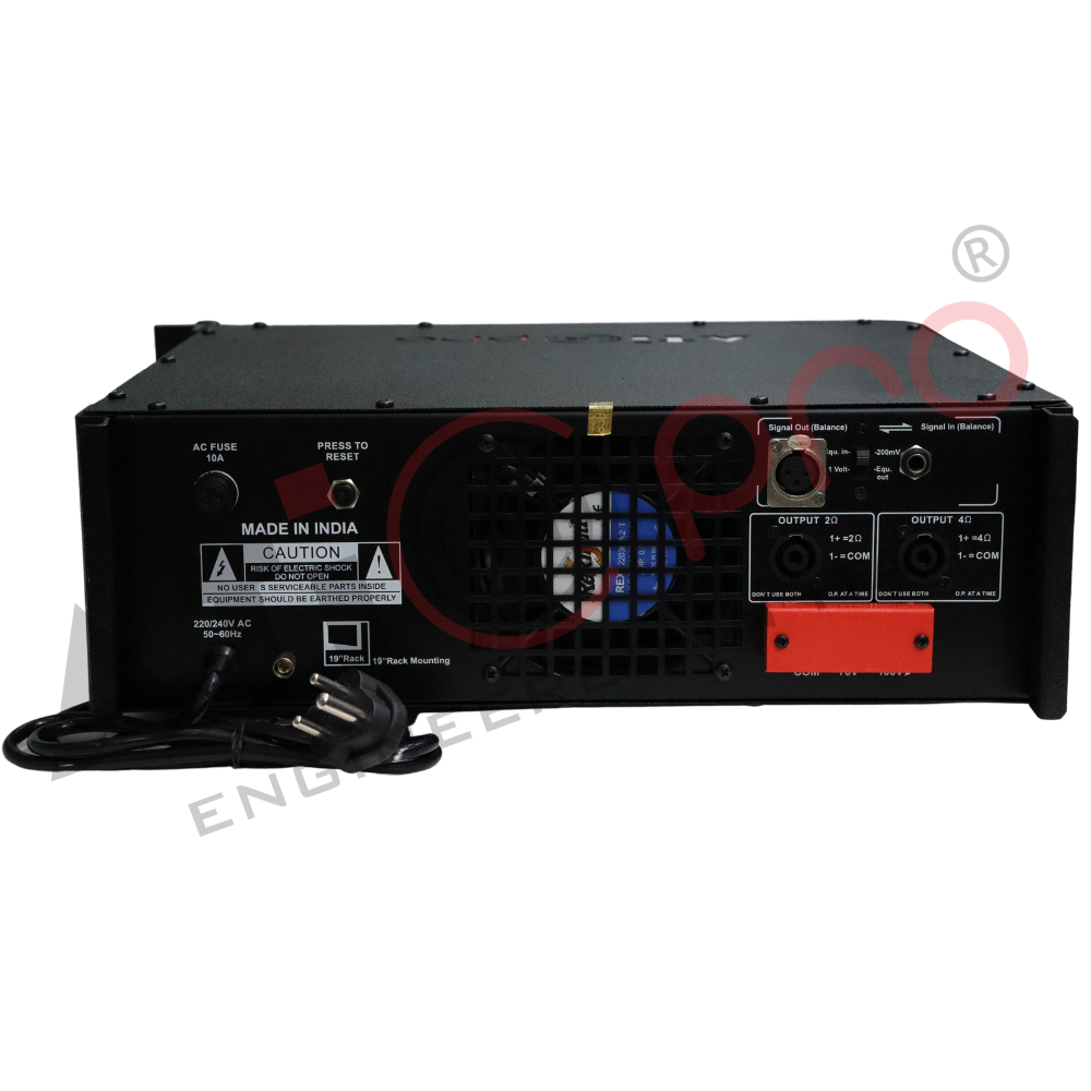 1200 Watt PA Amplifier Model ATI 1201 Platinum - Pa Amplifier India