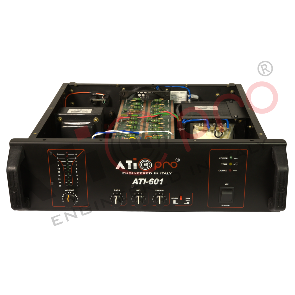 PA Amplifier 650 Watt Model ATI-601 - Pa Amplifier India