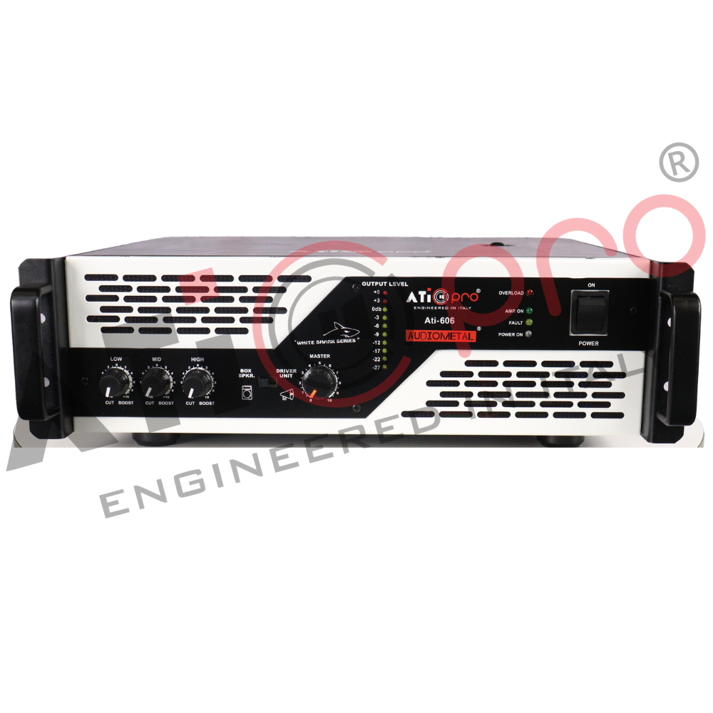 650 Watt Power Amplifier Model ATI 606 - Pa Amplifier India