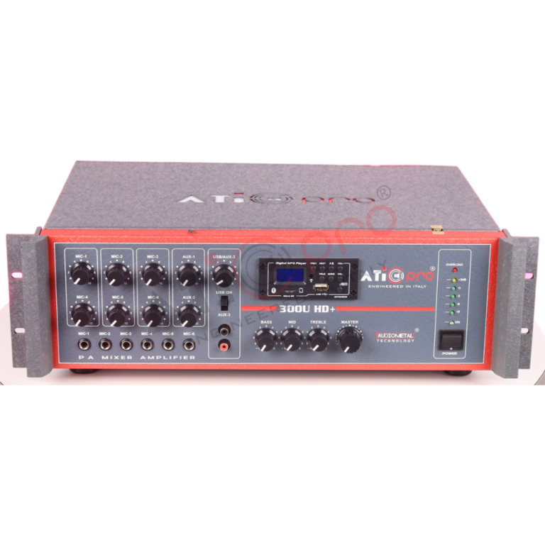 650 Watt Power Amplifier Model ATI 606 - Pa Amplifier India